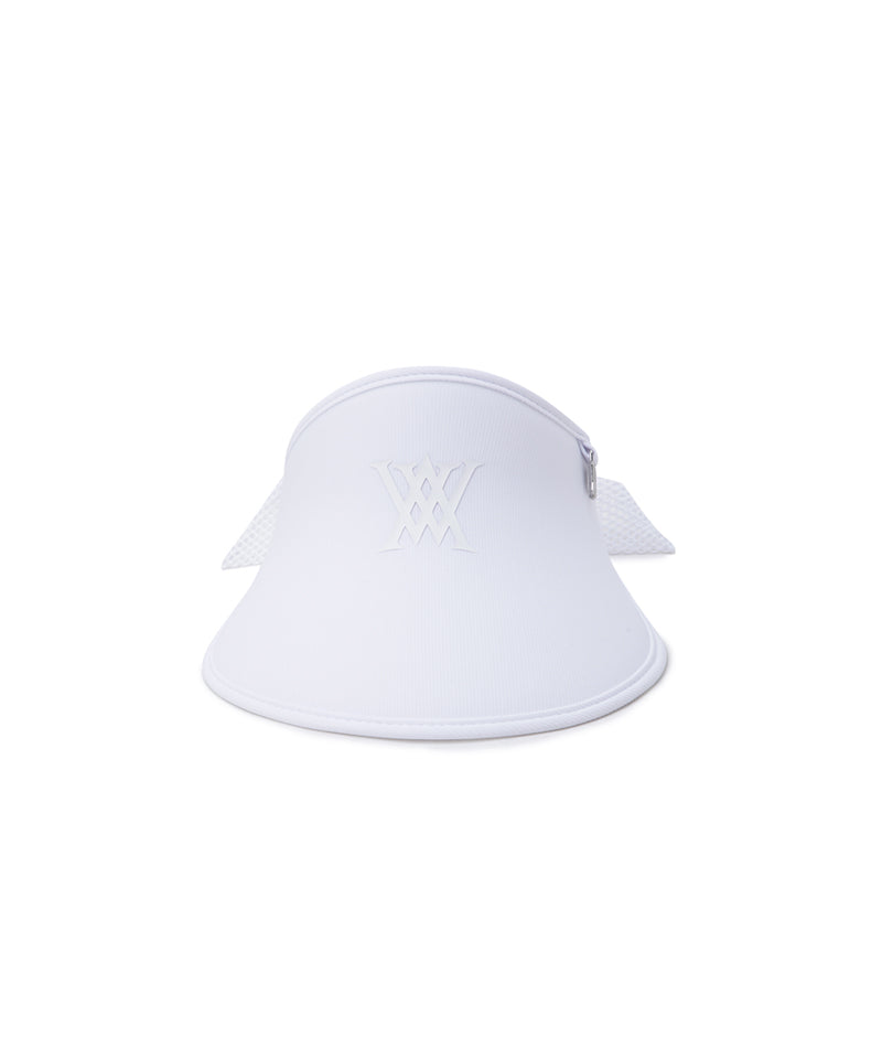 Women's Wide Edge Visor - White– Sokim