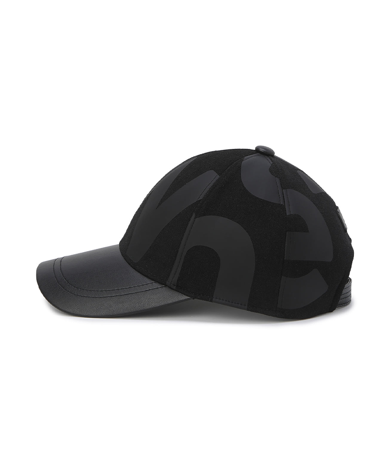 Unisex Big Wording Cap - Black– Sokim