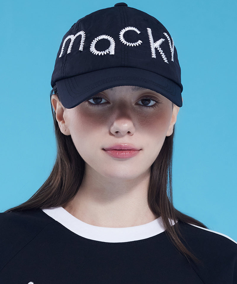 MACKY Golf: Breeze Logo Ball Cap - Black– Sokim