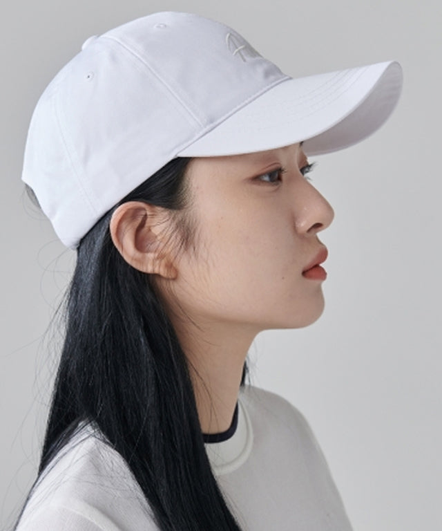 AVEN Cursive Embroidery Ball Cap - White– Sokim