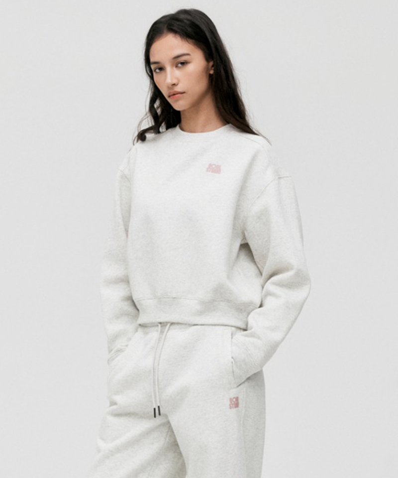 Goal Studio W's Essential Brushed Sweat - Oatmeal