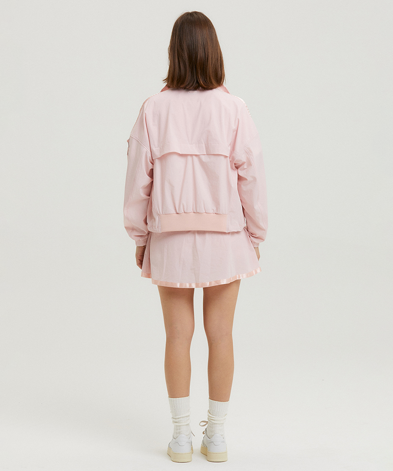 AVEN Flor String Flare Skirt - Pink– Sokim