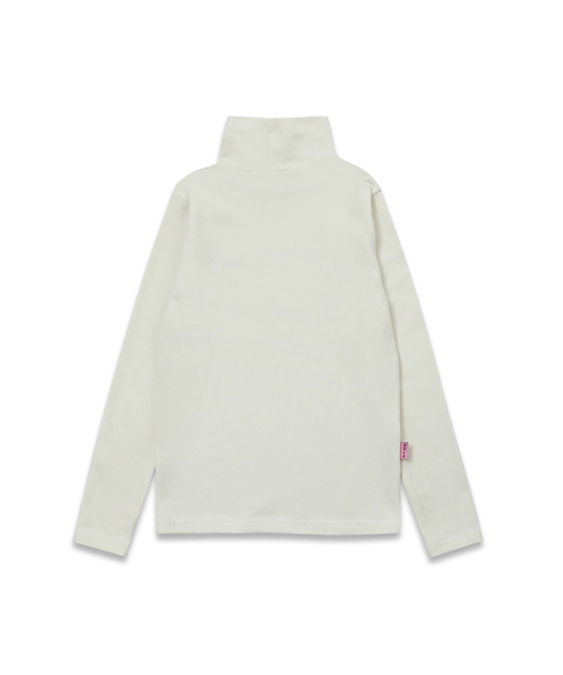 MACKY Golf: Long Neck Layer T-shirt - White– Sokim