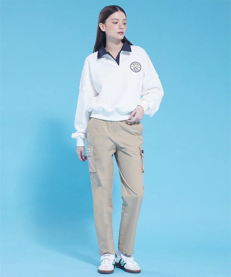 MACKY Golf: Macky Sports Sweatshirt - White– Sokim