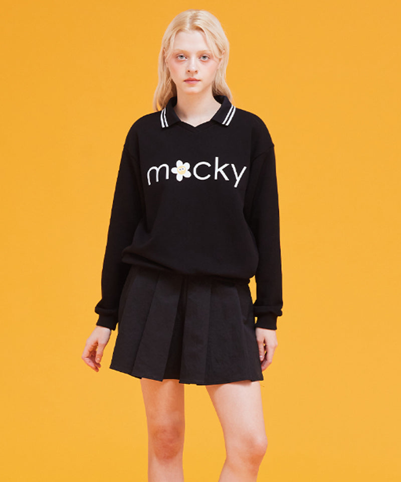 MACKY Golf: Basic Logo PK T-Shirt - Black– Sokim