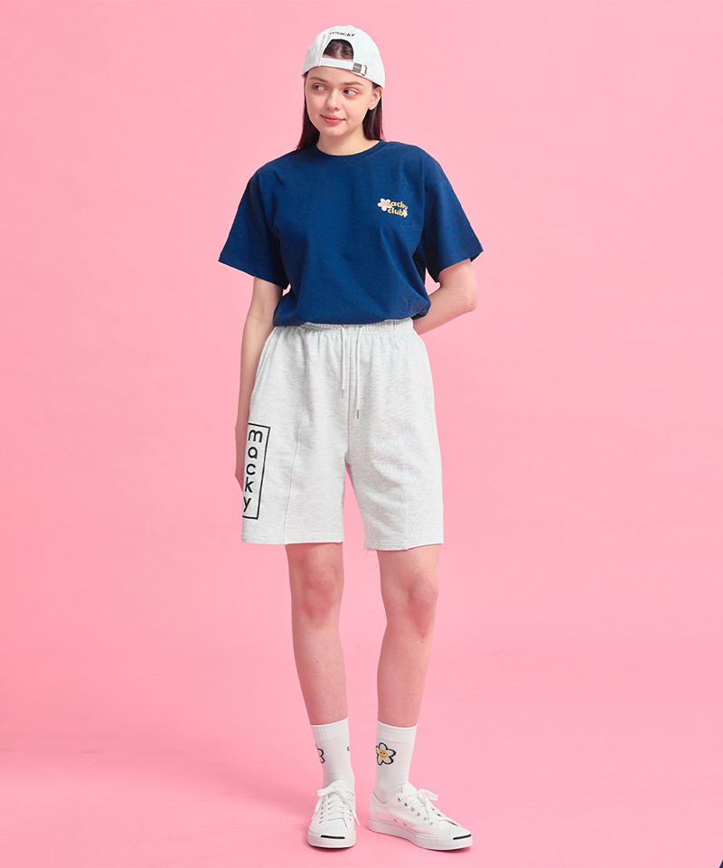 Dave Sweat Bermuda Pants - Light Gray– Sokim