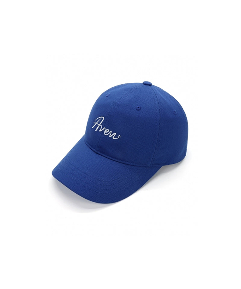 AVEN Cursive Embroidery Ball Cap - Blue