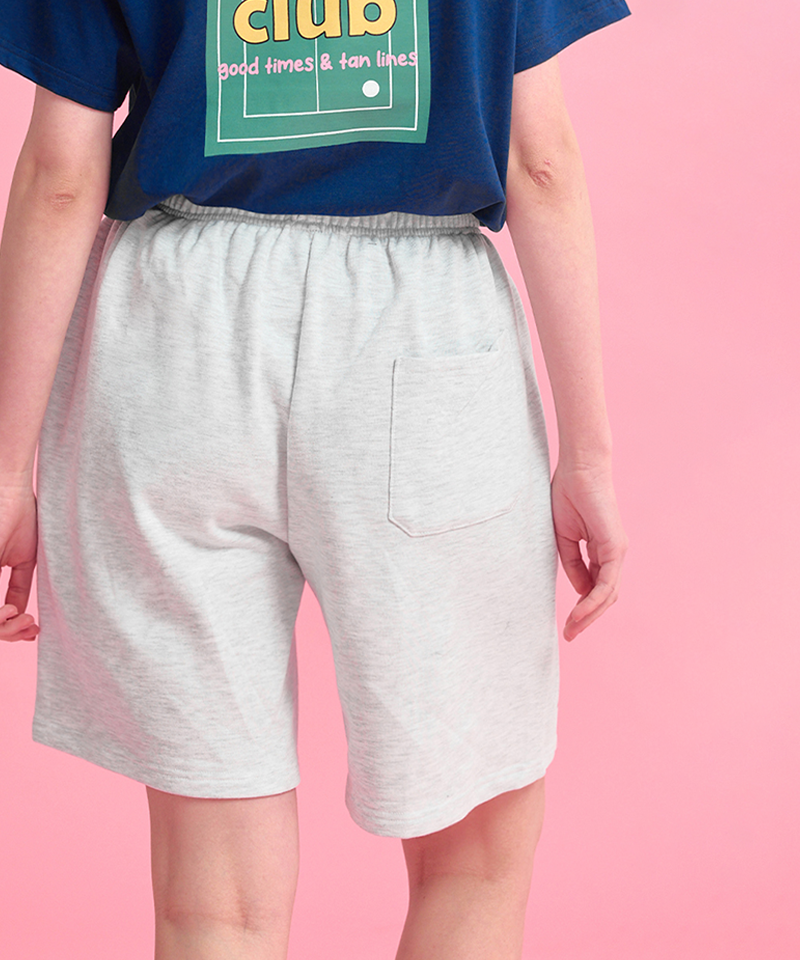 Dave Sweat Bermuda Pants - Light Gray– Sokim