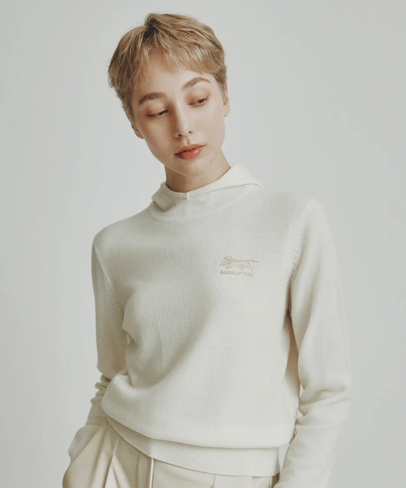 MCC Women's Hooded Sweater - Off White