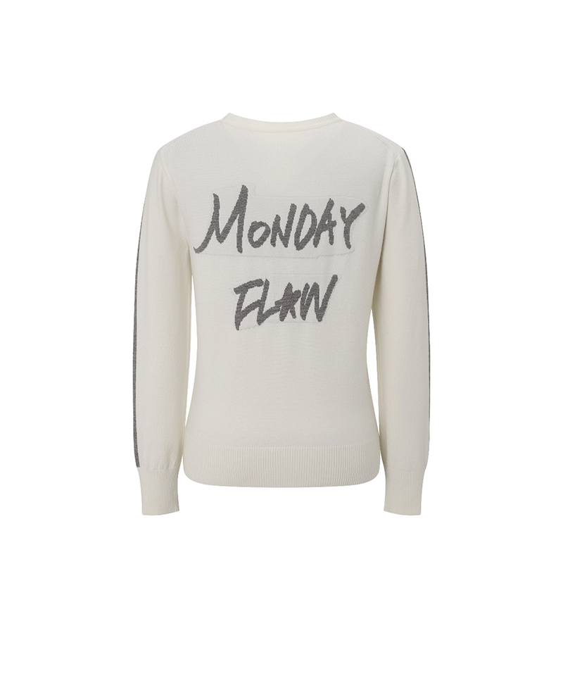 Monday Flow Essential Soft Knit Top - Ivory