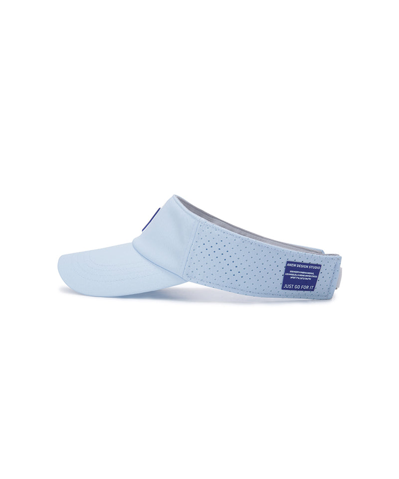 Men's Two-Tone Logo Visor - Blue– Sokim
